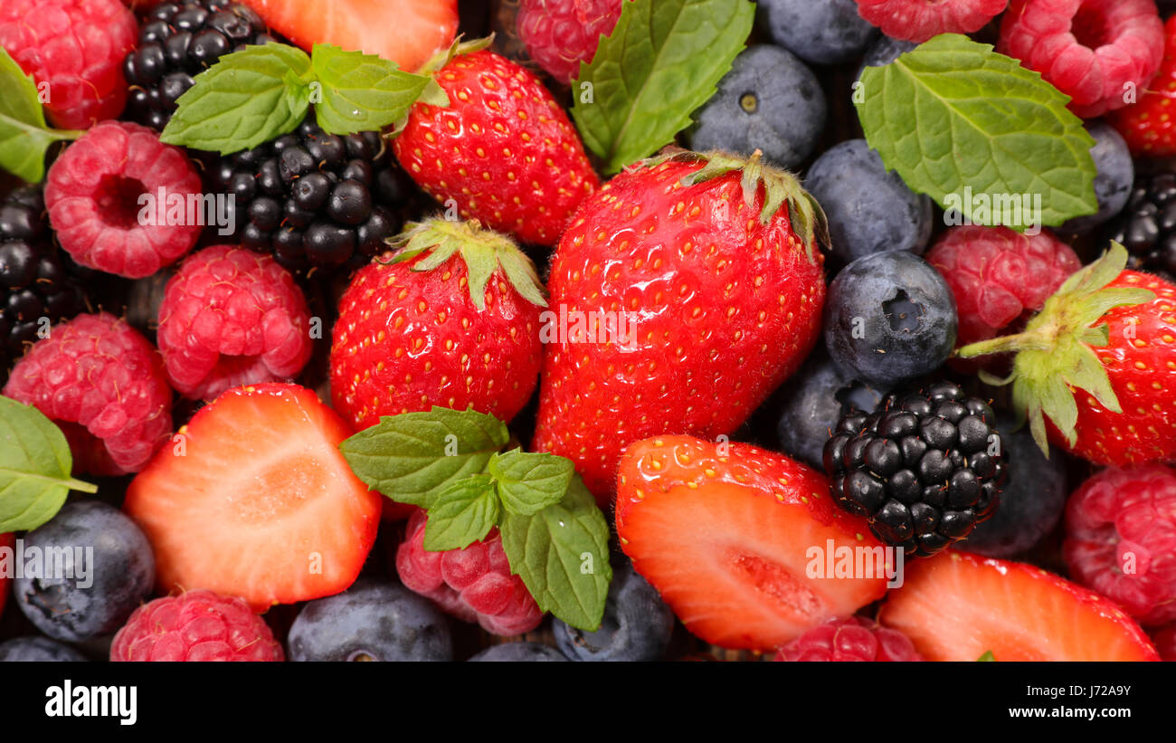 berry fruit background Stock Photo - Alamy