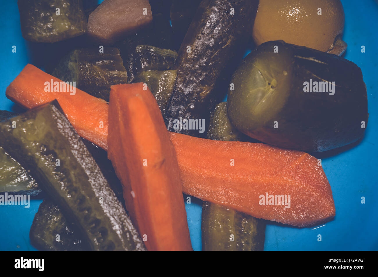 Blue pickle hi-res stock photography and images - Alamy