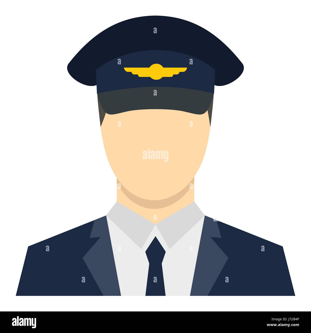 Commander and pilot Cut Out Stock Images & Pictures - Alamy