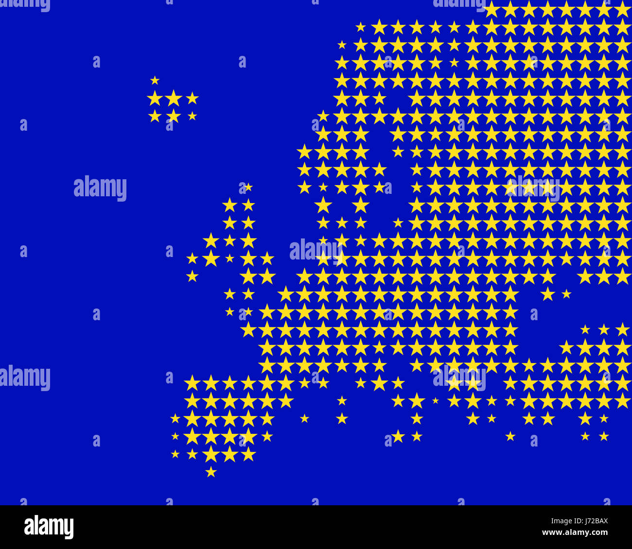 blue europe flag card dot atlas map of the world map yellow blue europe ...