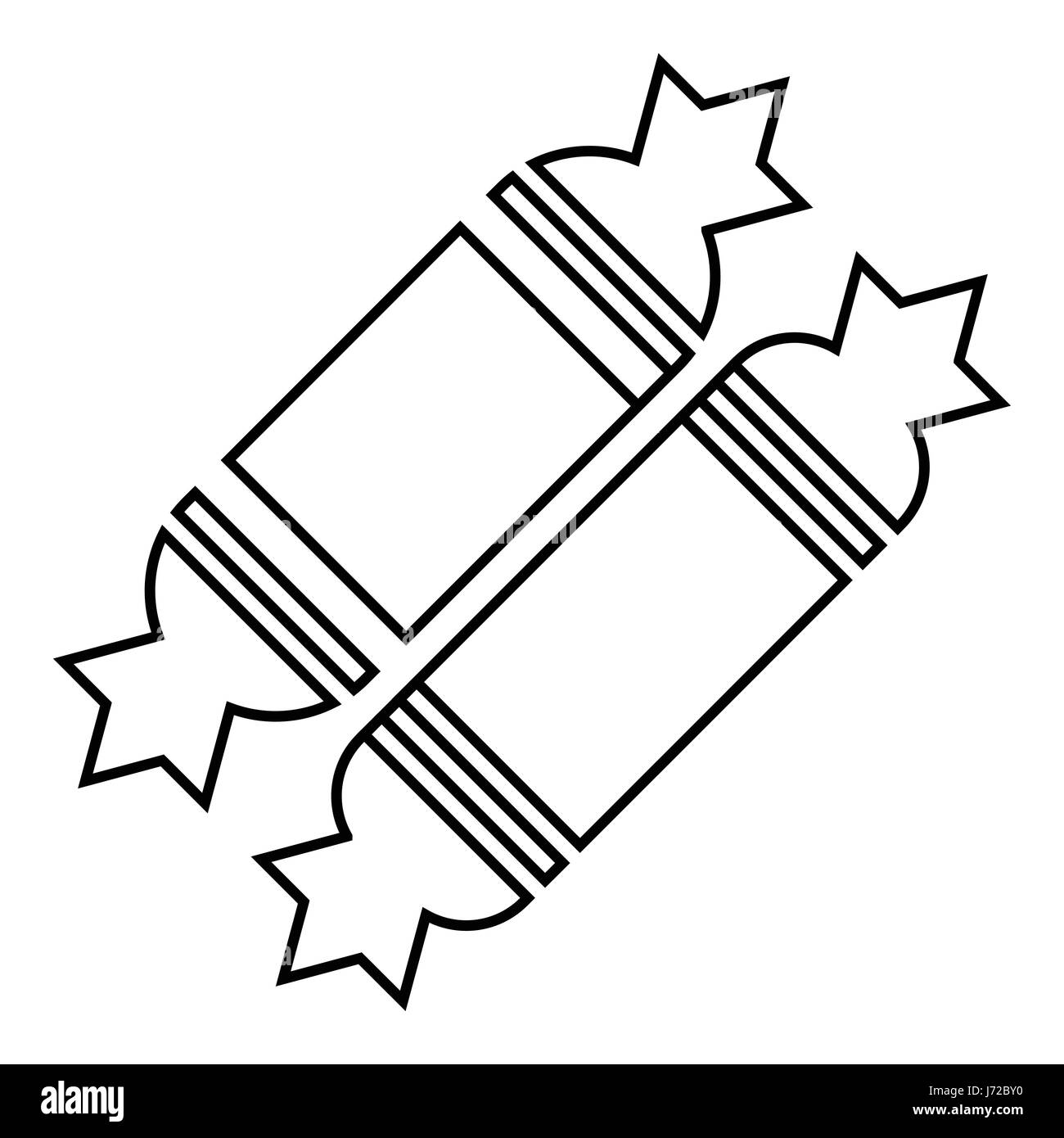 Two candy icon, outline style Stock Vector Image & Art - Alamy