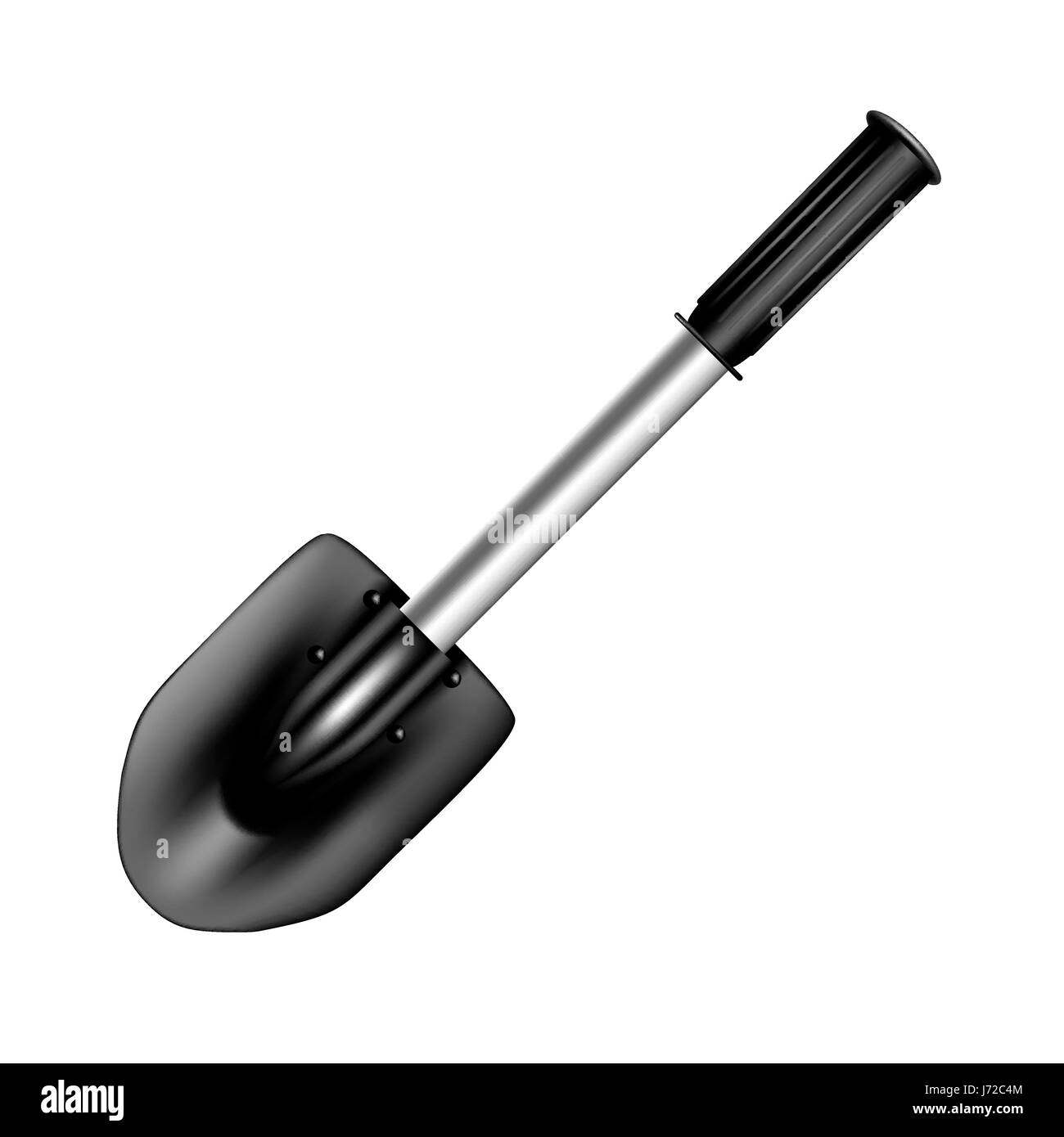 Shovel and dirt Stock Vector Images - Alamy