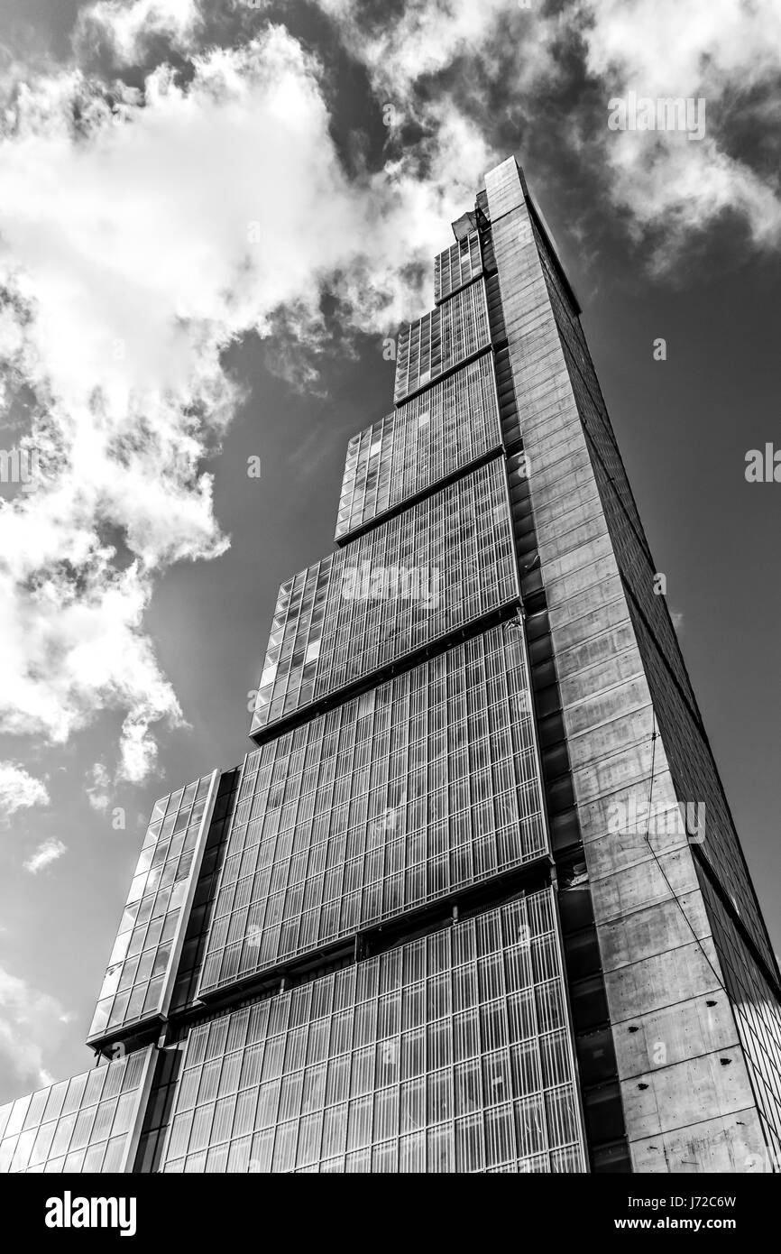 BOGOTA, COLOMBIA - Aug, 2016: Black and White Bacata Building in ...