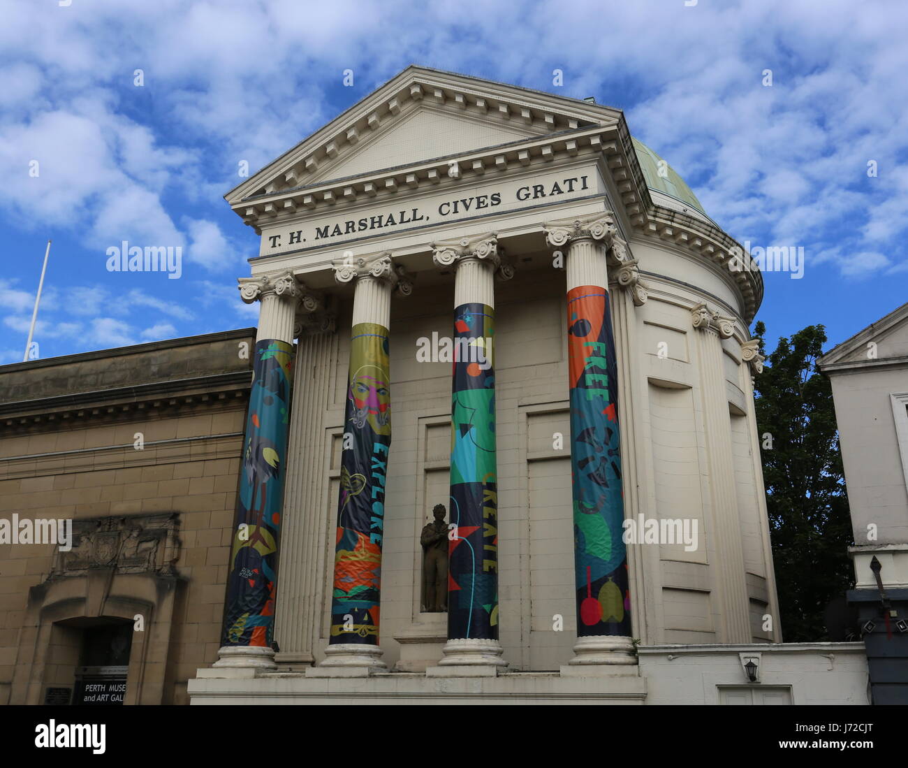 Perth Museum and Art Gallery Perth Scotland May 2017 Stock Photo - Alamy