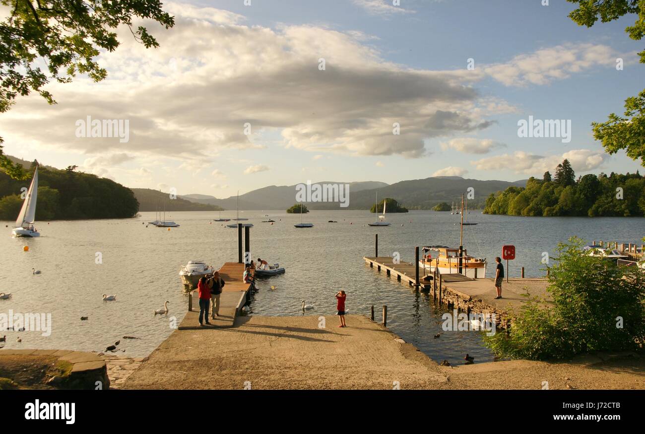 national park bridge england salt water sea ocean water rowing boat ...