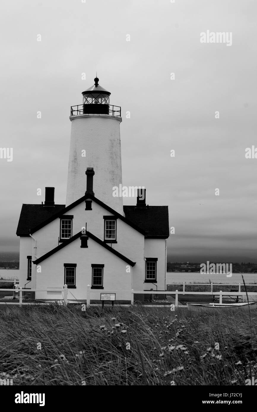 Dungeness spit beach olympic peninsula hi-res stock photography and ...