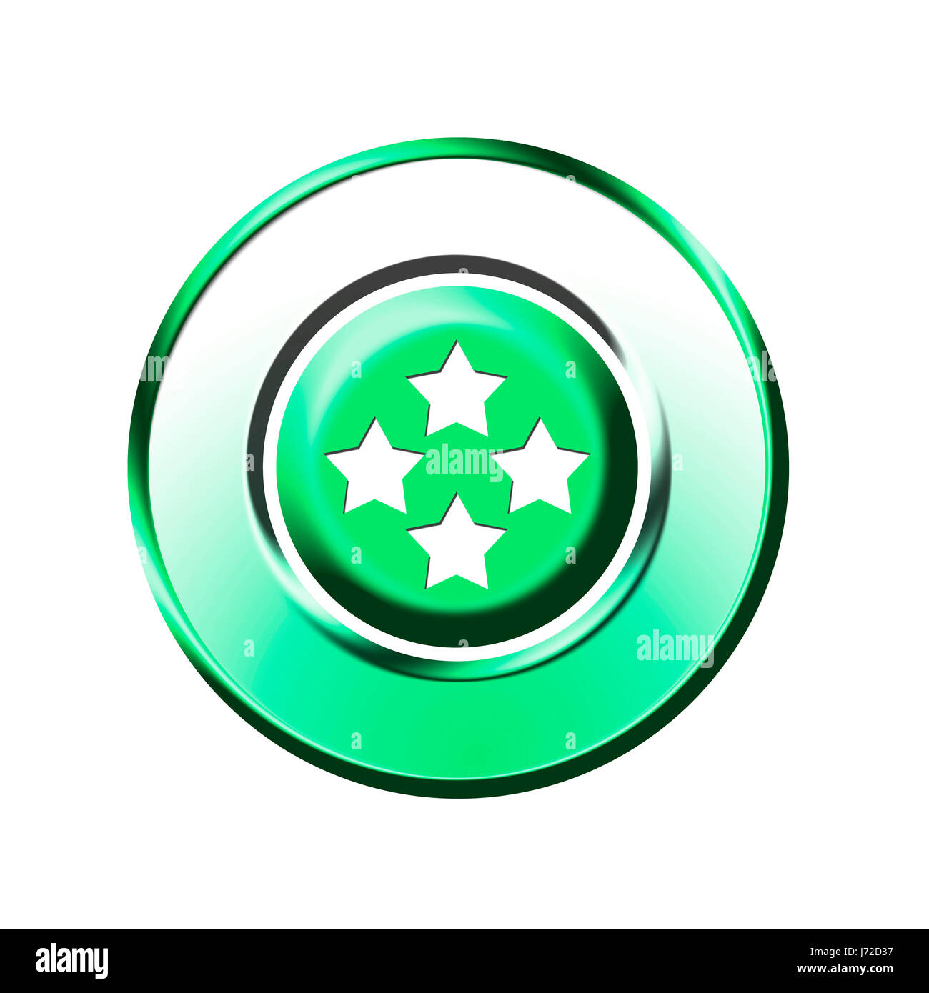 four star button Stock Photo - Alamy