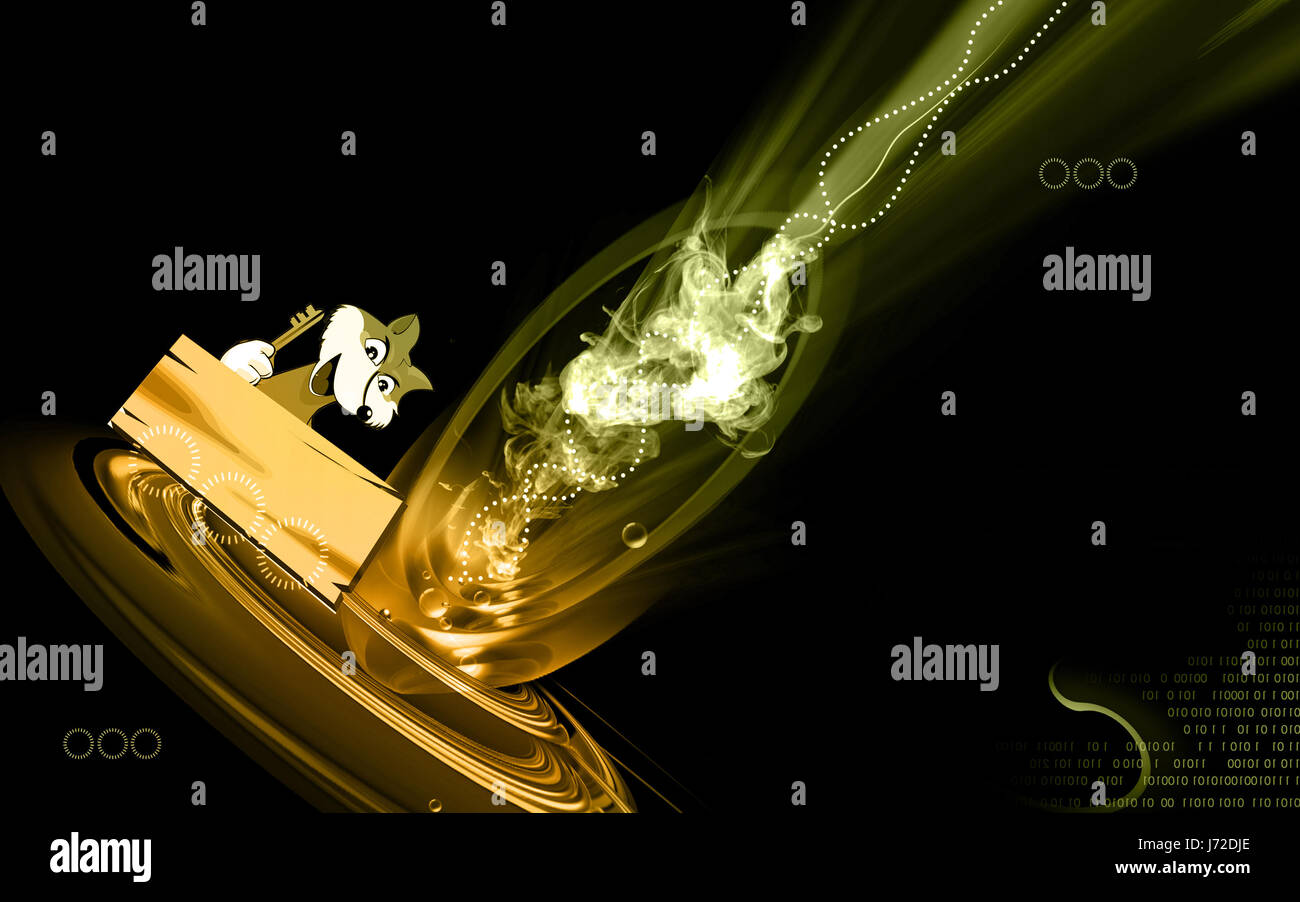 board fox key security safety home art comic illustration plank wooden ...