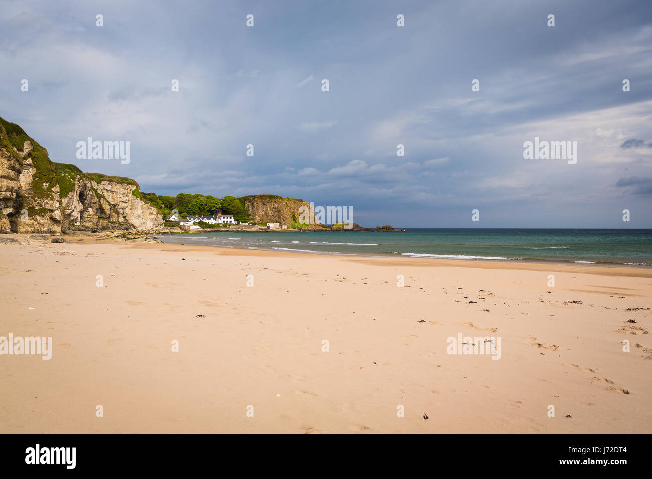 Portbradden, Co Antrim N. Ireland from Whitepark Bay Stock Photo - Alamy
