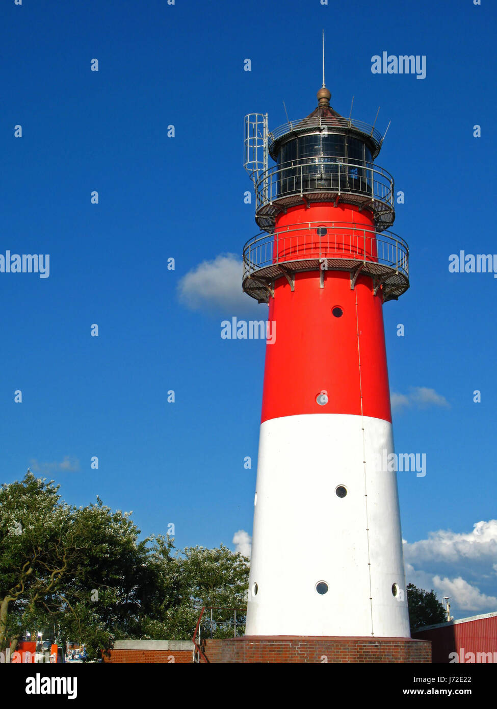 lighthouse in bsum Stock Photo - Alamy