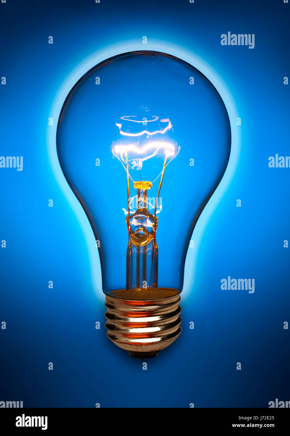 blue energy power electricity electric power illuminate bulb lightbulb ...
