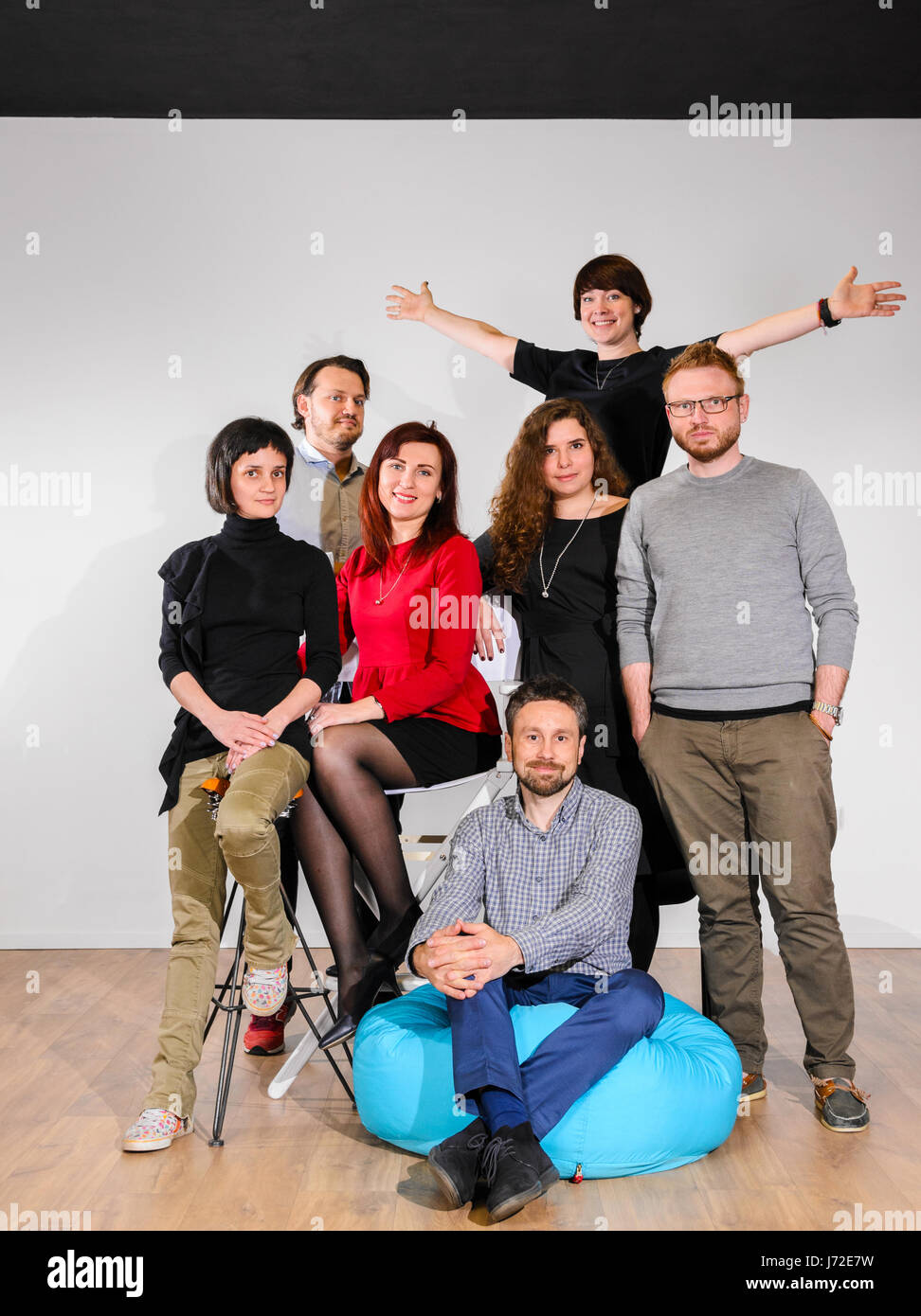 Team group photo Stock Photo - Alamy