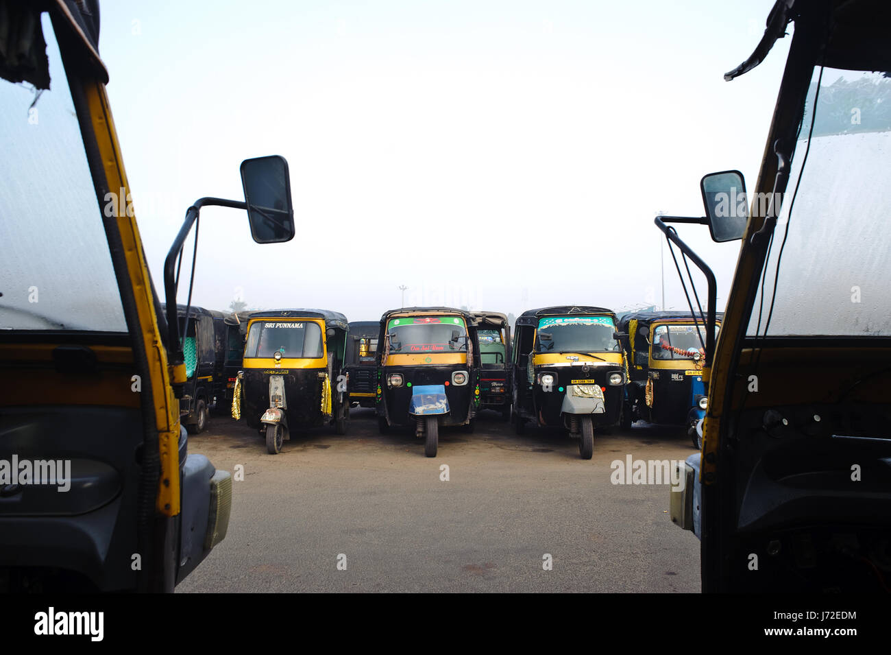 Auto rickshaws ( India Stock Photo - Alamy