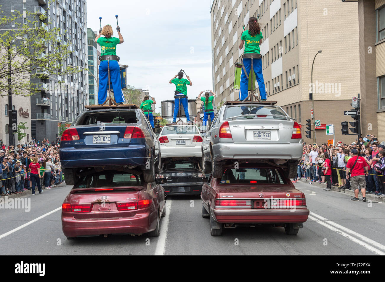 Montreal, CA - 21 May 2017: Royal de Luxe show as part of the ...