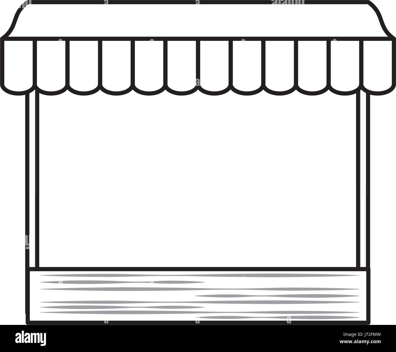 wooden mini market Stock Vector Image & Art - Alamy