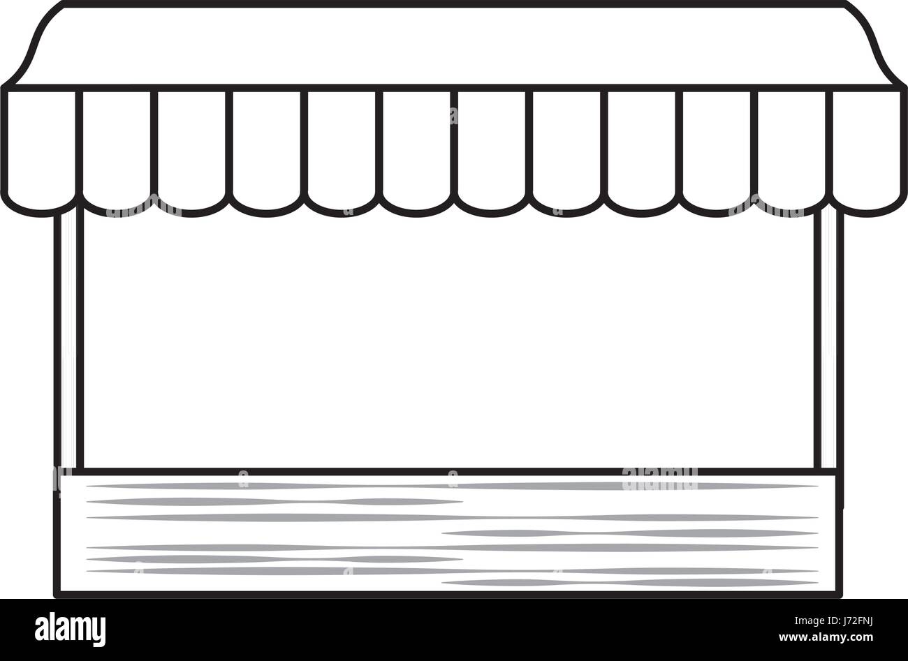 wooden mini market Stock Vector Image & Art - Alamy