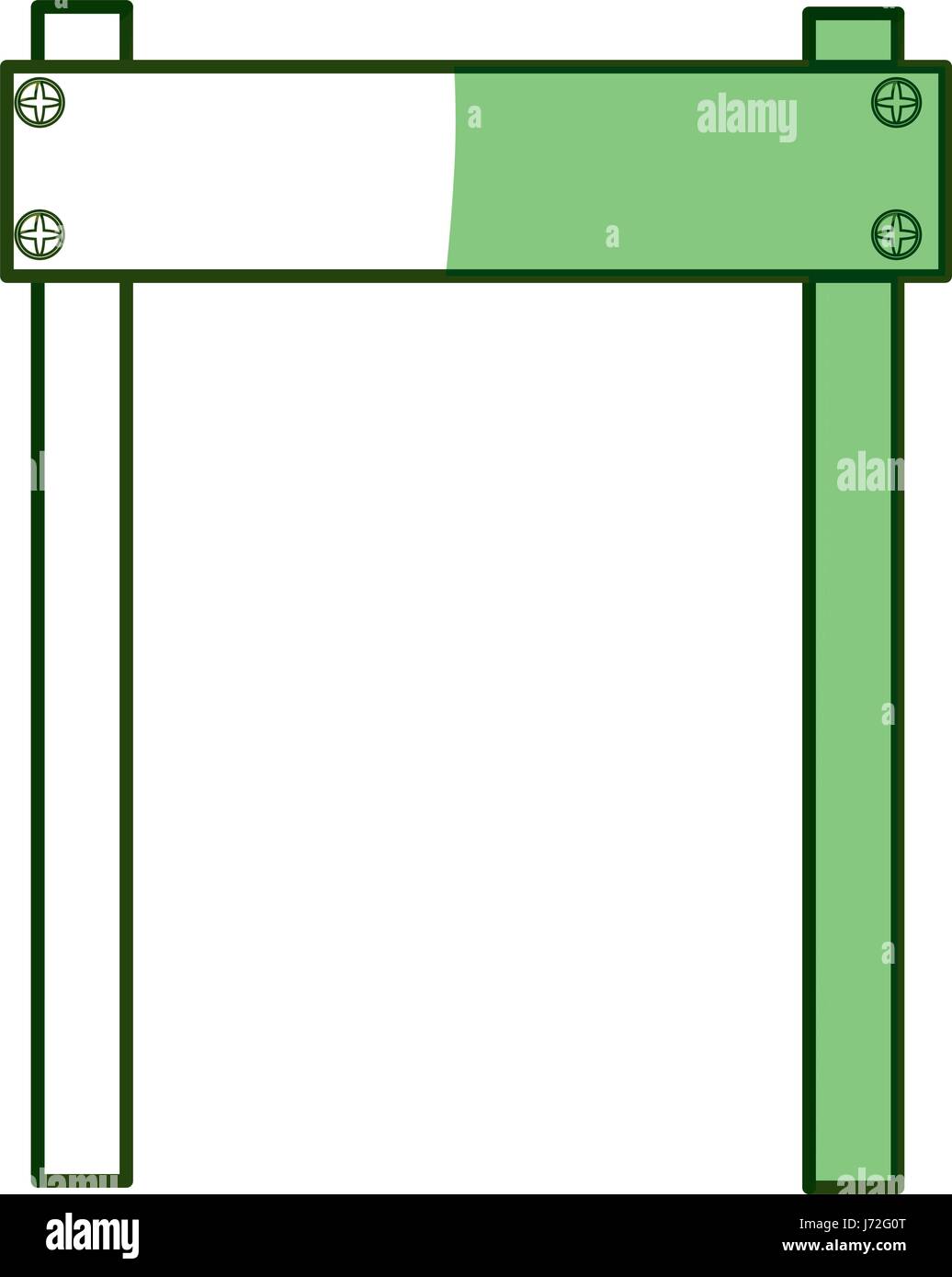 Wooden signpost isolated Stock Vector Image & Art - Alamy