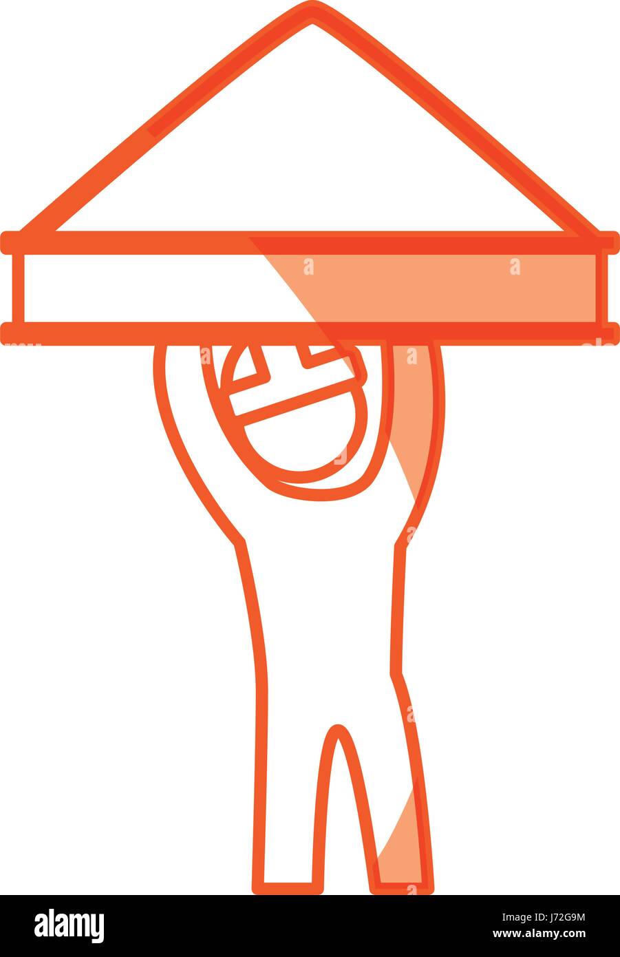 worker man silhouette Stock Vector Image & Art - Alamy