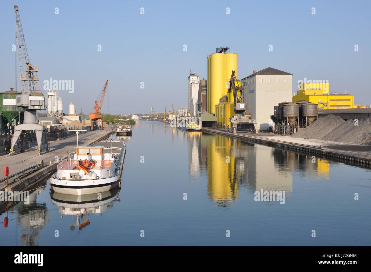 waters industry harbor channel harbours inside backdrop background ...