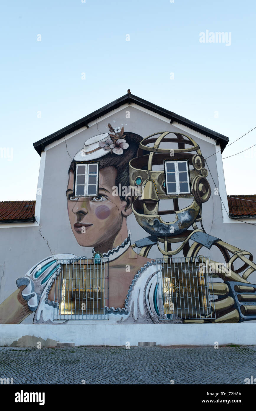 Graffiti / Street Art in Lisbon, by Pixel Pancho Stock Photo - Alamy