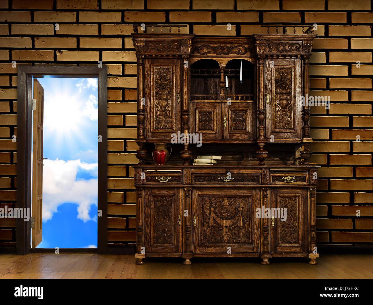 An imaginary architectural interior hi-res stock photography and images ...