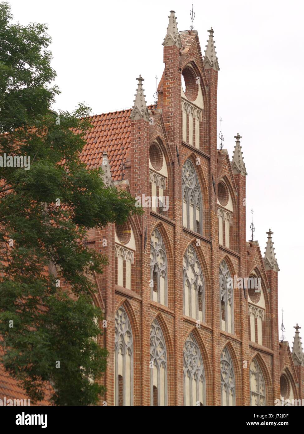 marienburg gothic gable Stock Photo - Alamy