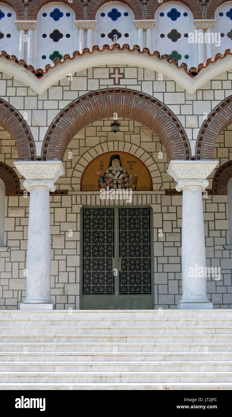 stairs church columns goal passage gate archgway gantry entrance marble ...