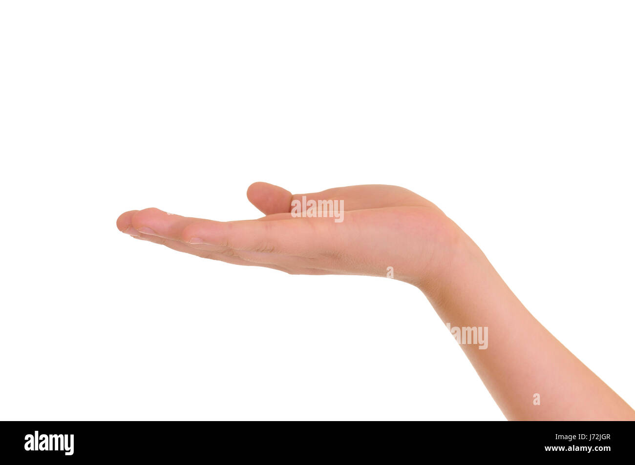 right hand against white background Stock Photo - Alamy
