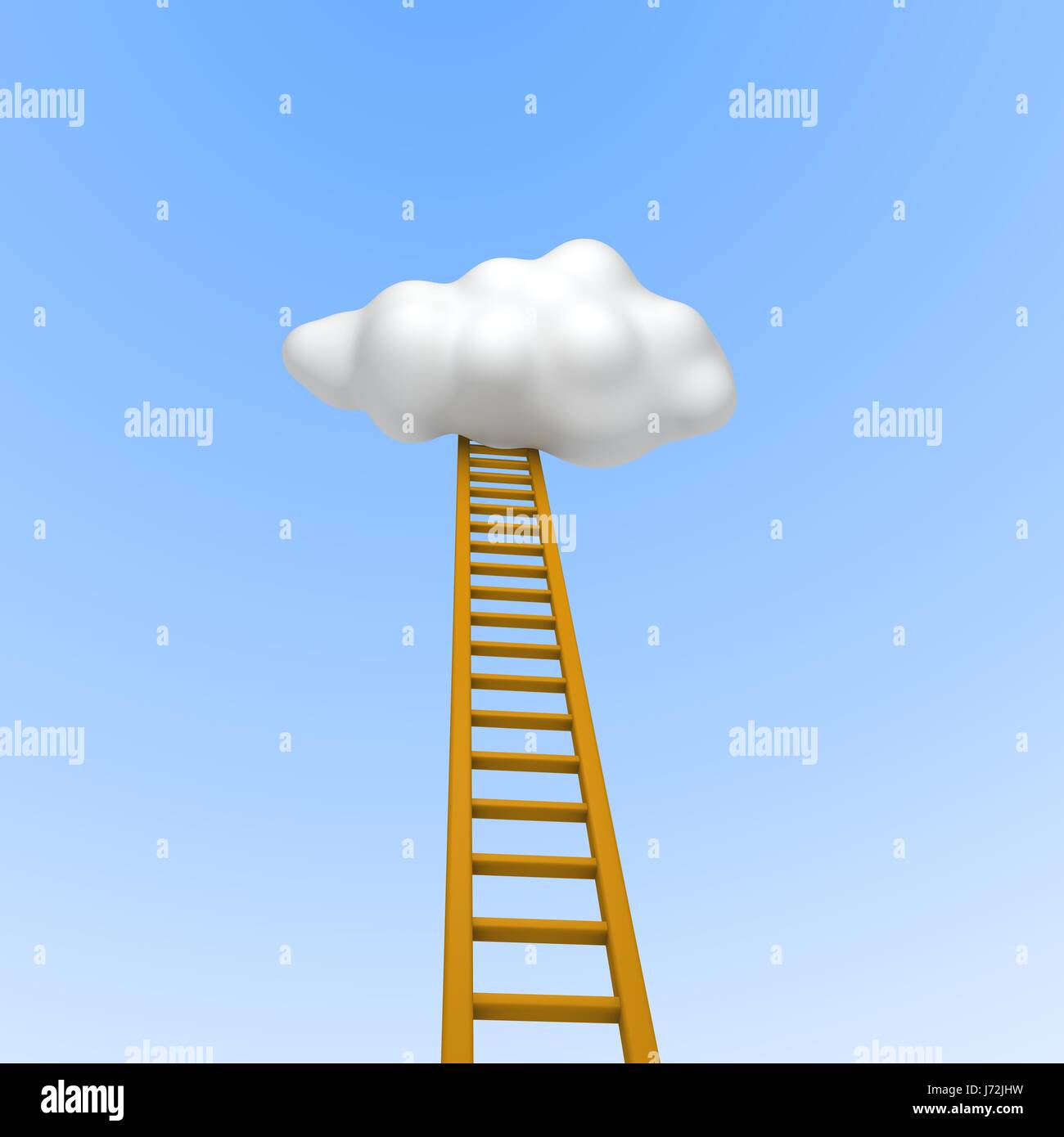 Tall step ladder hi-res stock photography and images - Alamy
