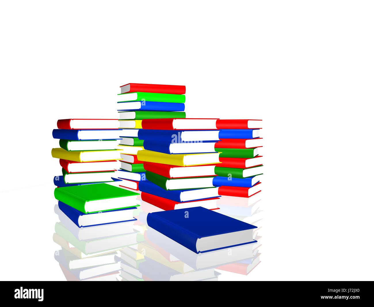 education isolated books stack heap pile book school educational ...