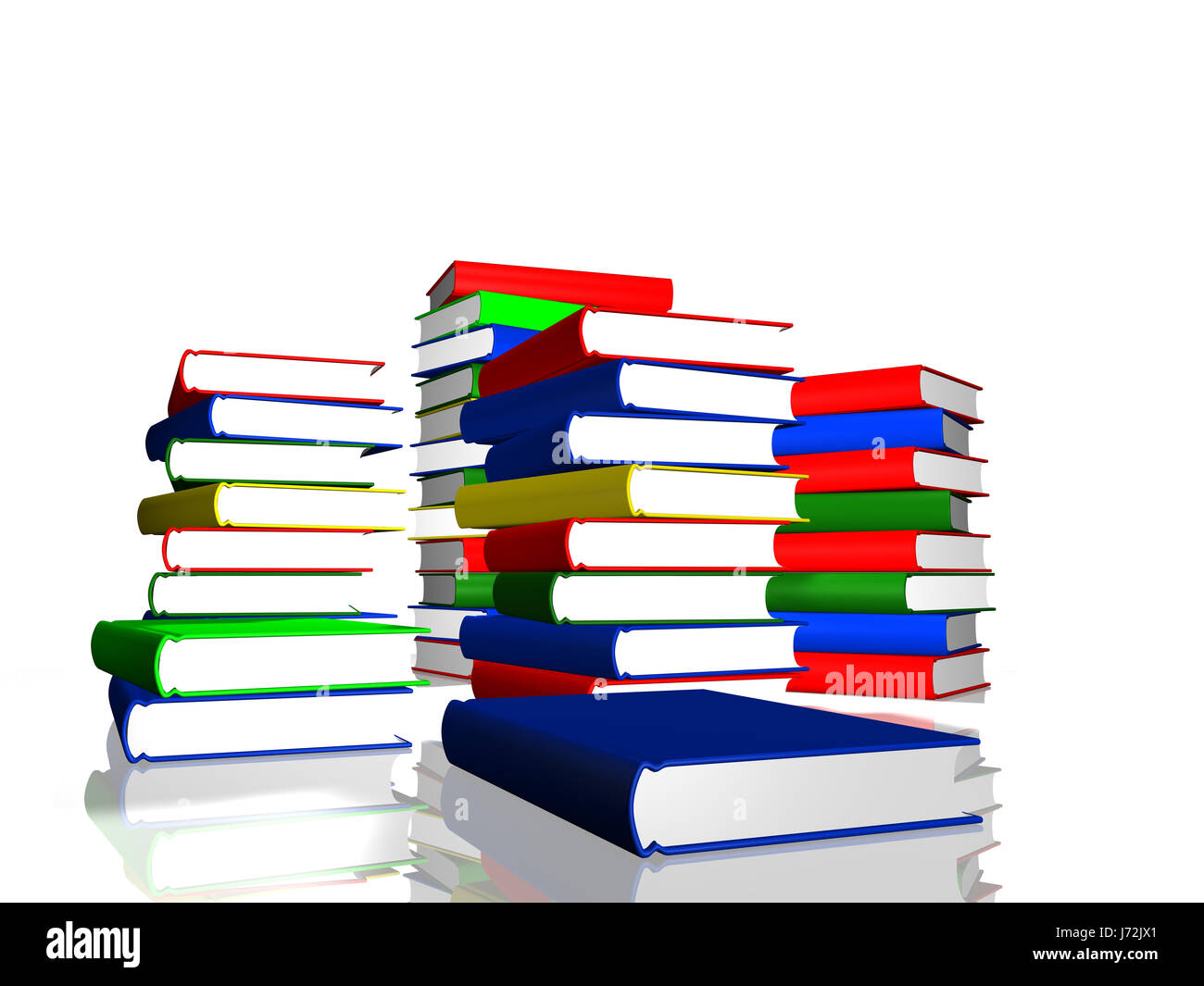 education isolated books stack heap pile book school educational ...