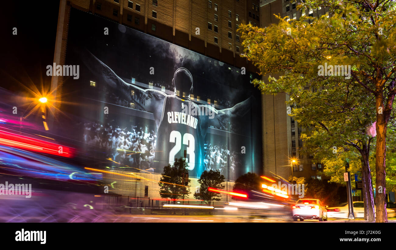 LeBron James Banner Stock Photo - Alamy