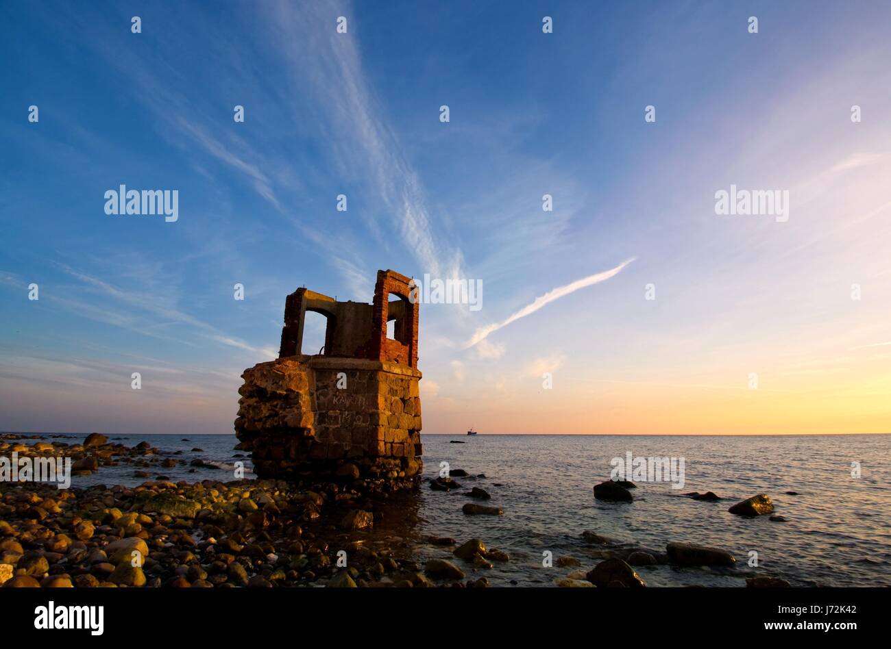 morning at cape Stock Photo - Alamy
