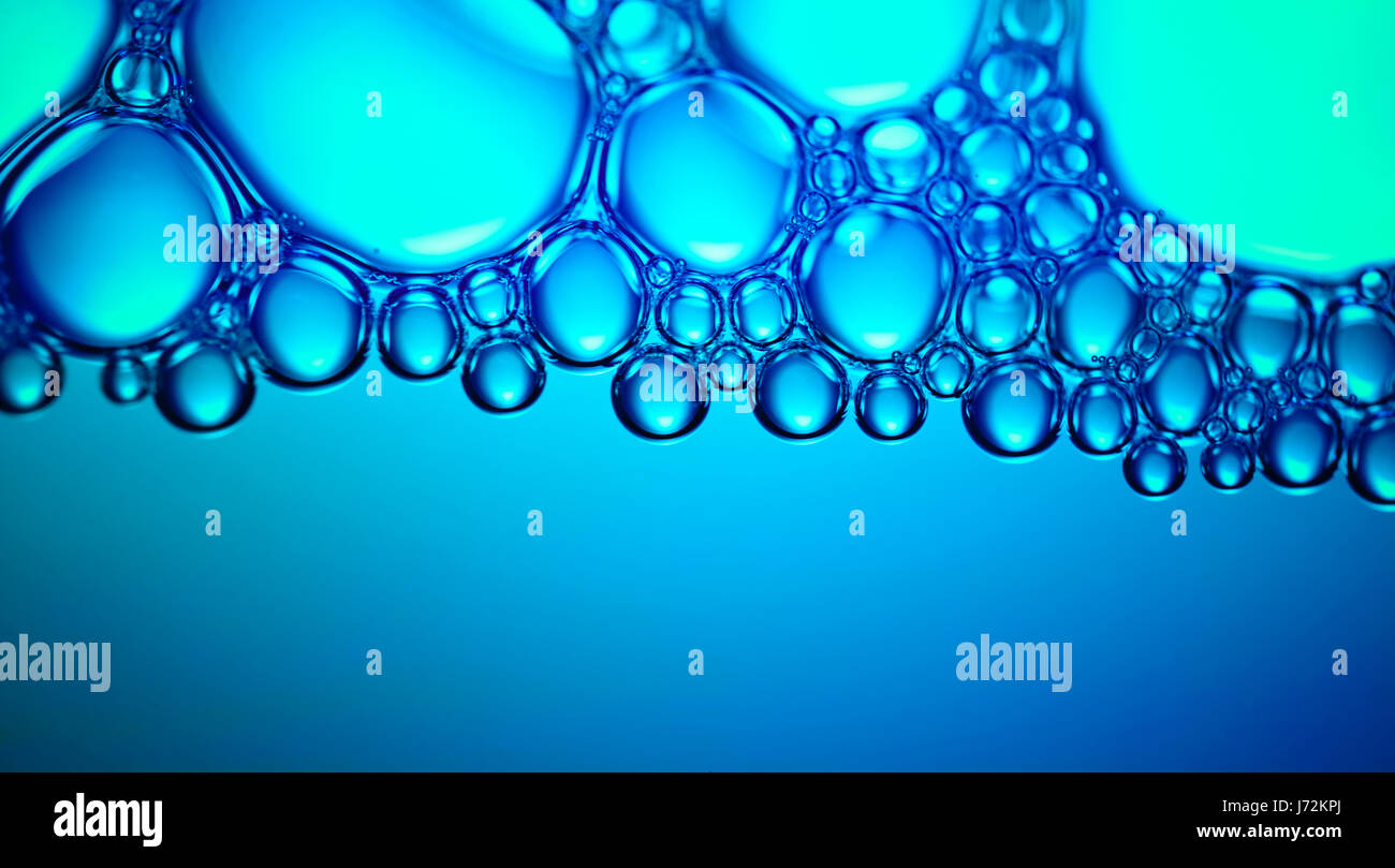 bubbles wet water drop drip drops seeping sopping drips close blue ...