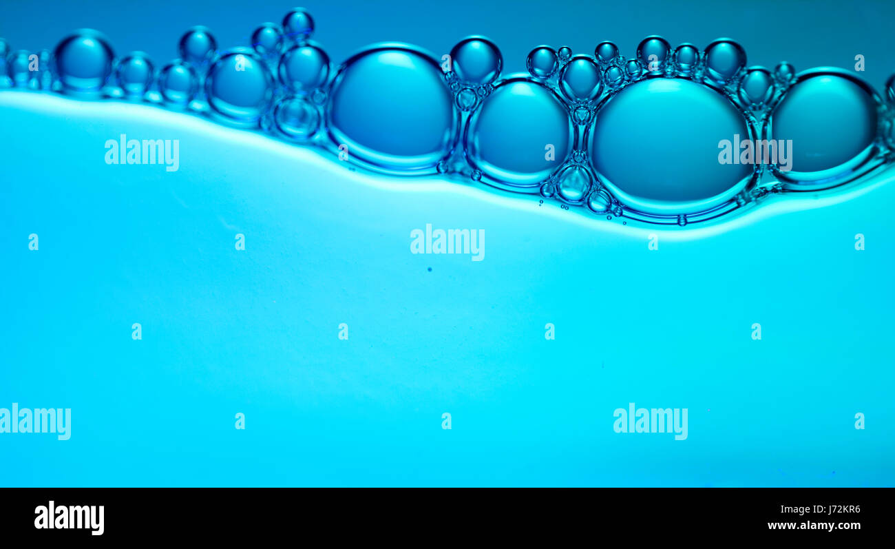 bubbles wet water drop drip drops seeping sopping drips close blue ...