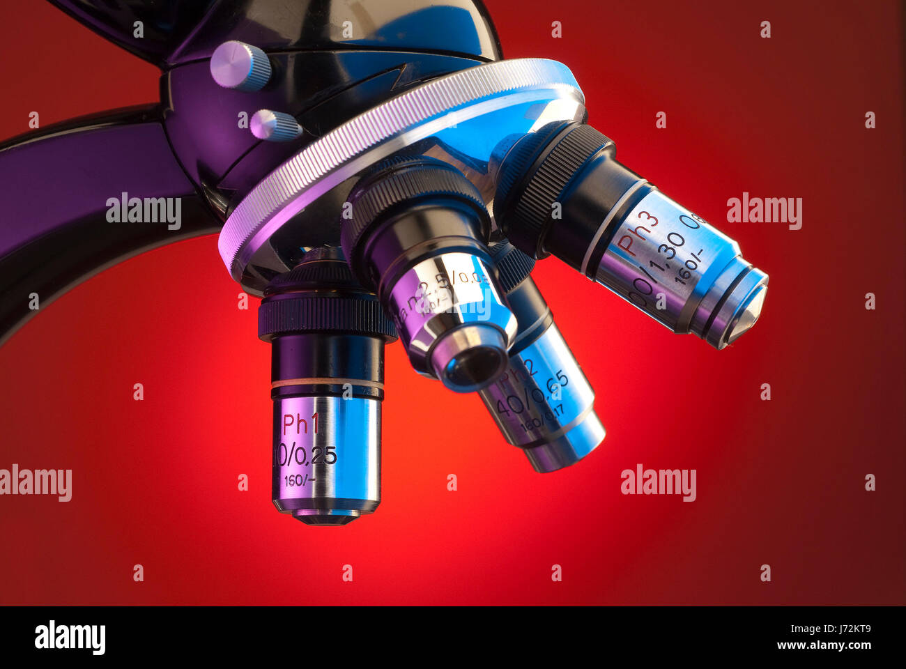 science research lens enlarge discover turret biotechnology microscope ...