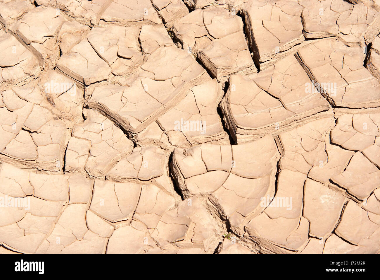 heat surface dry dried up barren dried weather fissured cracked nature ...