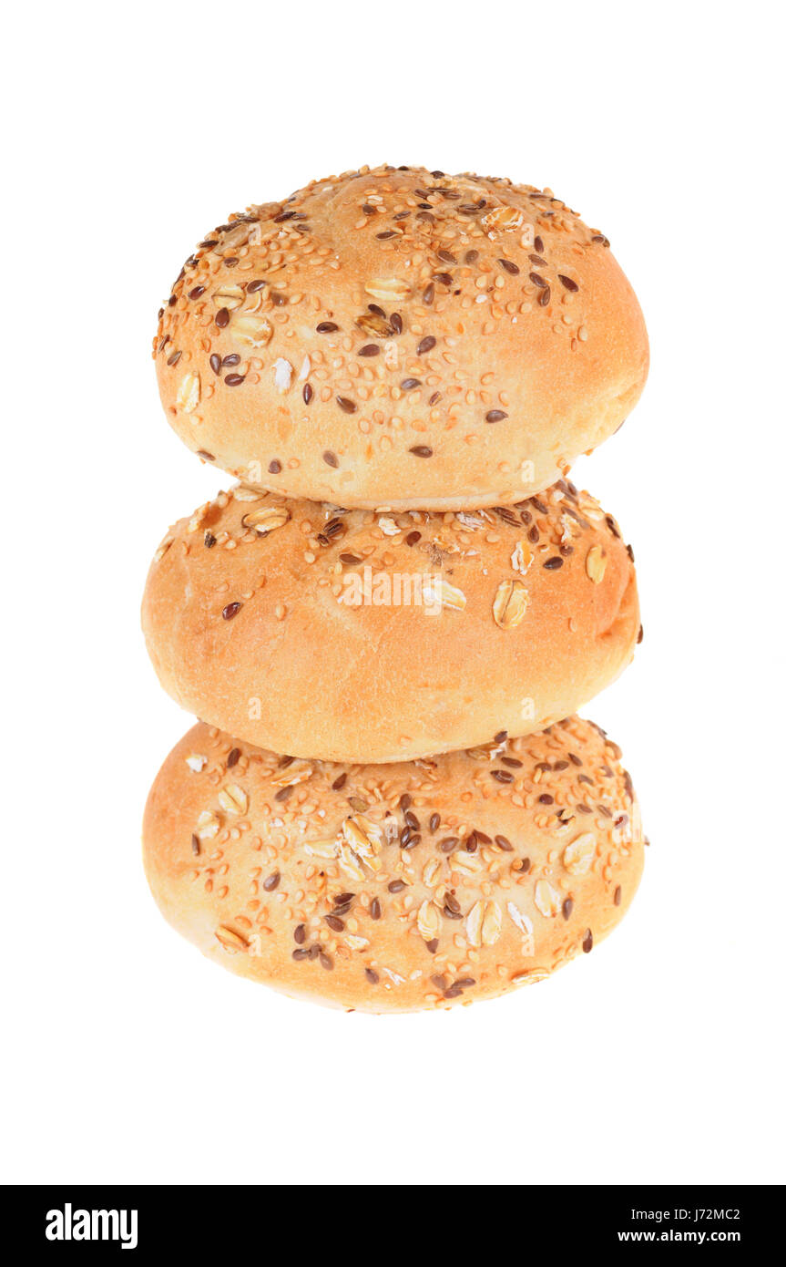 food aliment bread isolated bun sesame food aliment bread macro close ...