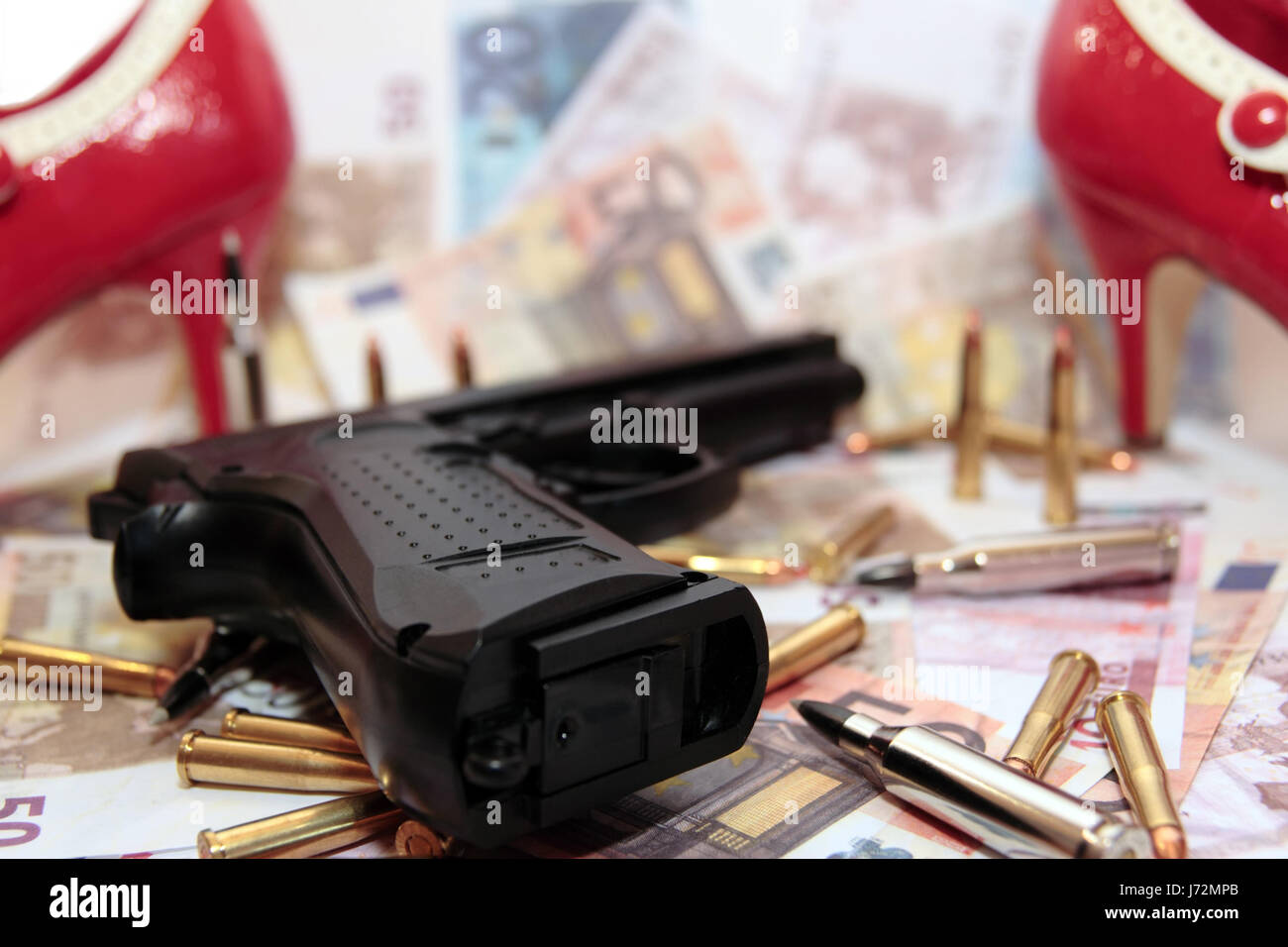 lust addiction tendency crime drugs addicted gun firearm prostitution ...