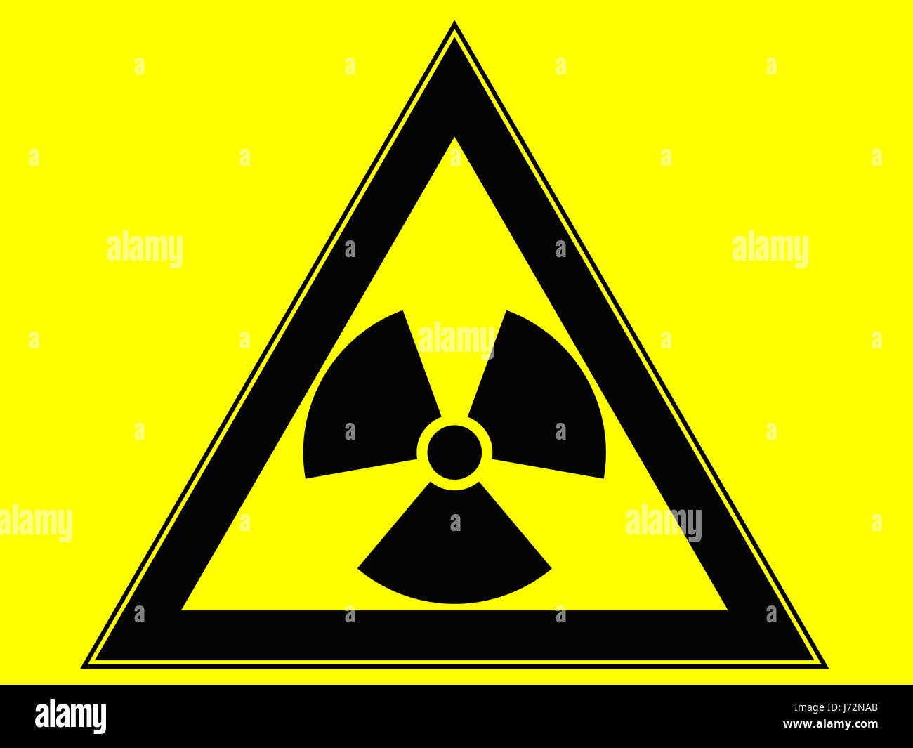 sign signal radioactive radioactivity fiddler atomic power pictogram ...