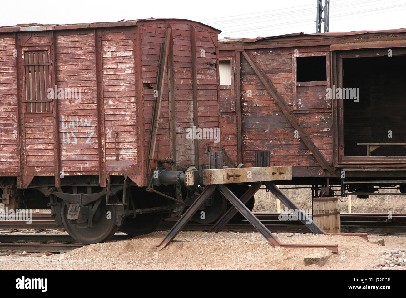 history railway train carriage wagon rails retro barier transport ...