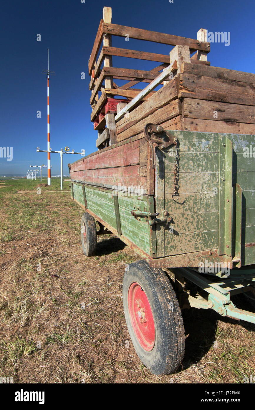 trailer for tractor Stock Photo - Alamy