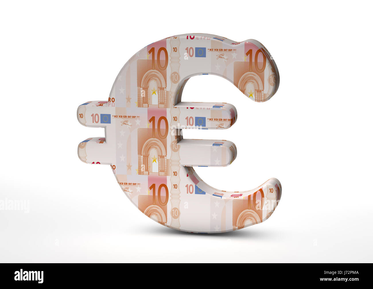 currency euro bank note ten pictogram symbol pictograph trade symbol ...