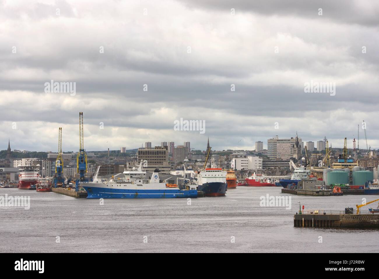 Industrial aberdeen hi-res stock photography and images - Alamy