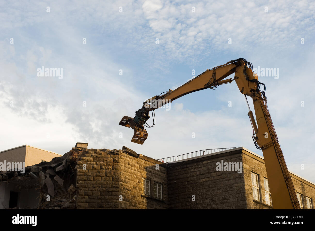 dredger demolition scrapping construction site engineering dust ailing ...