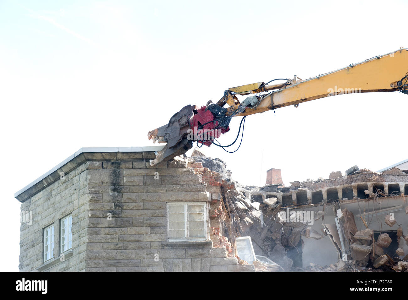 dredger demolition scrapping construction site engineering dust ailing ...