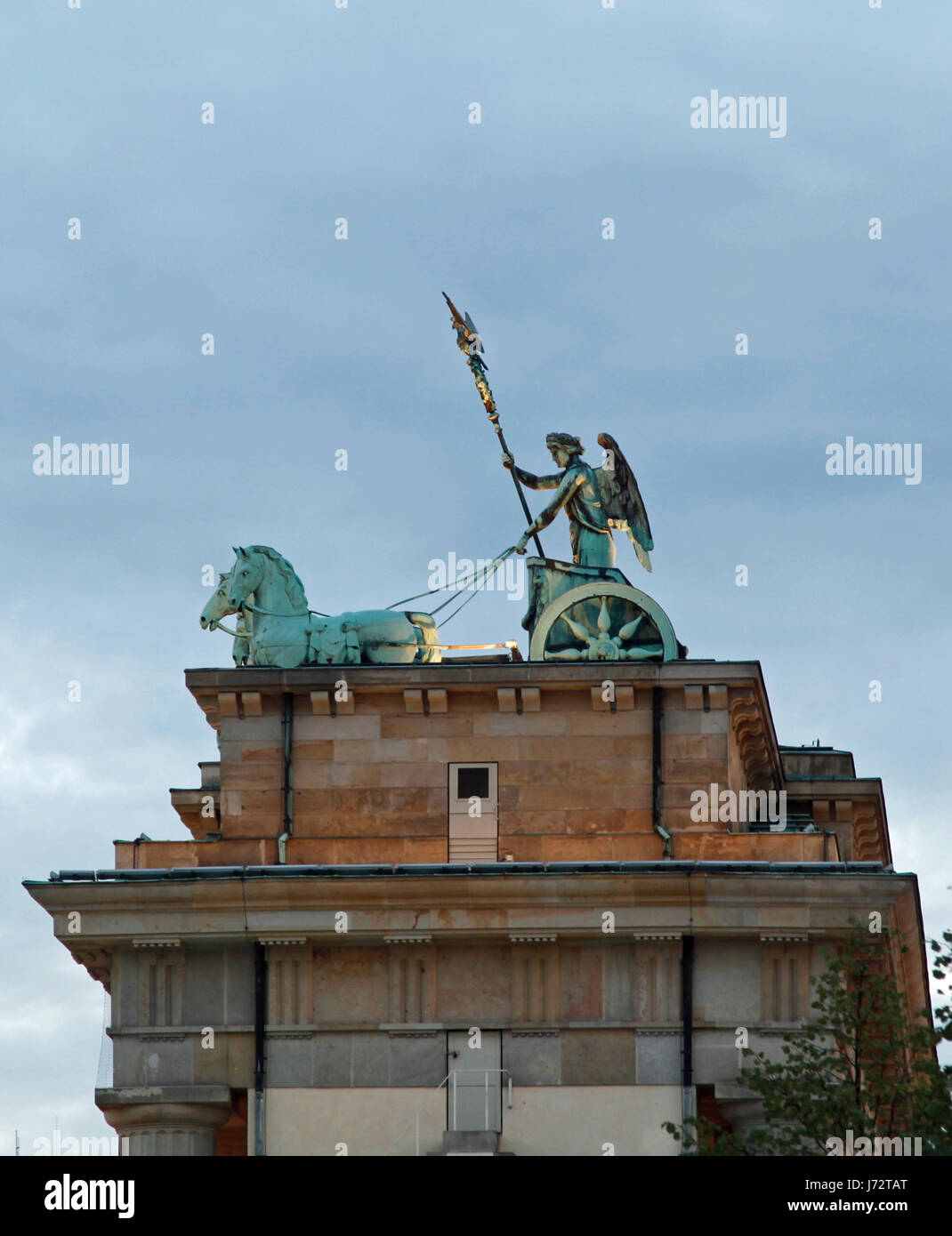 goal passage gate archgway gantry emblem sightseeing berlin germany ...