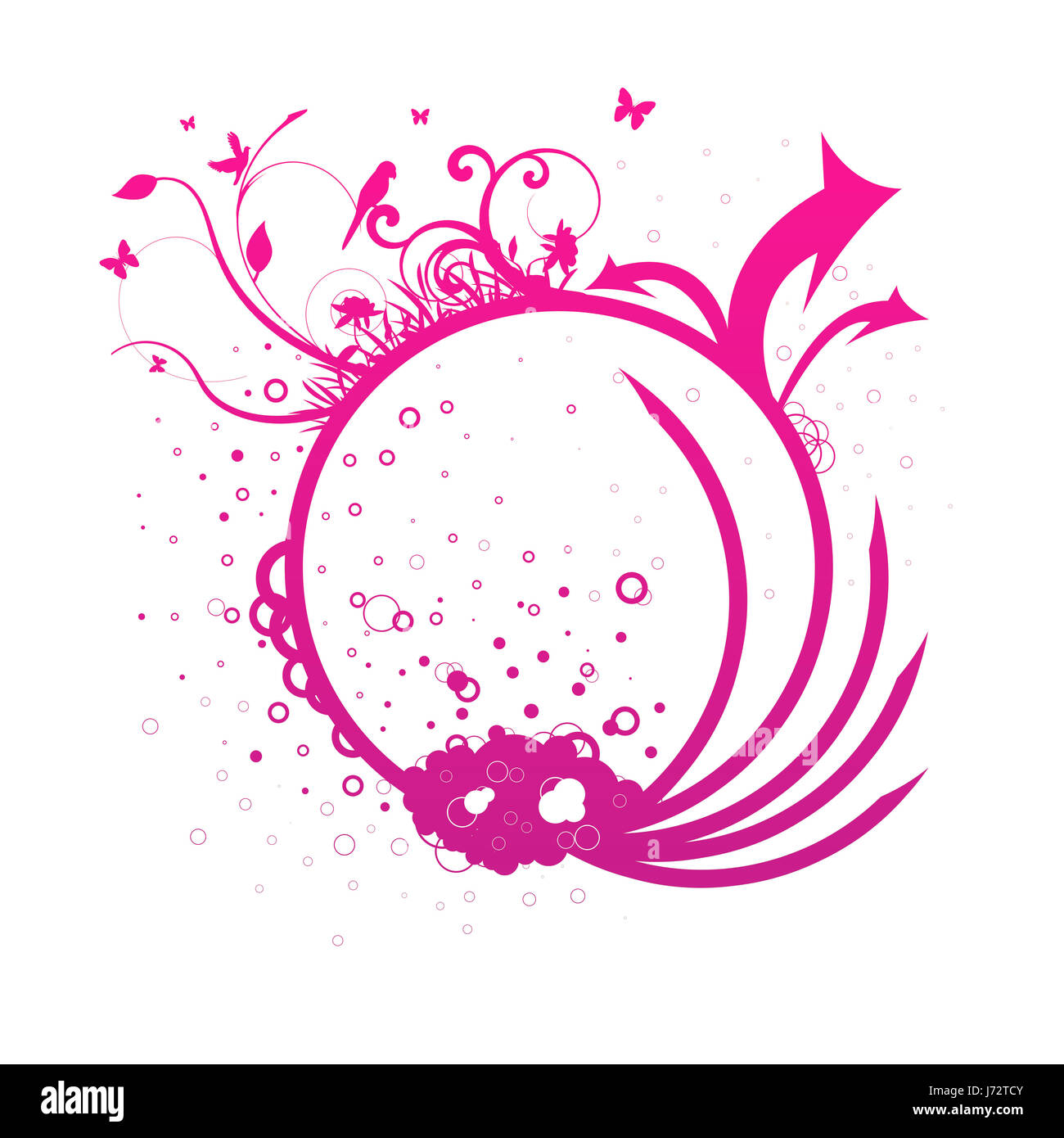 Purple tendrils Cut Out Stock Images & Pictures - Alamy