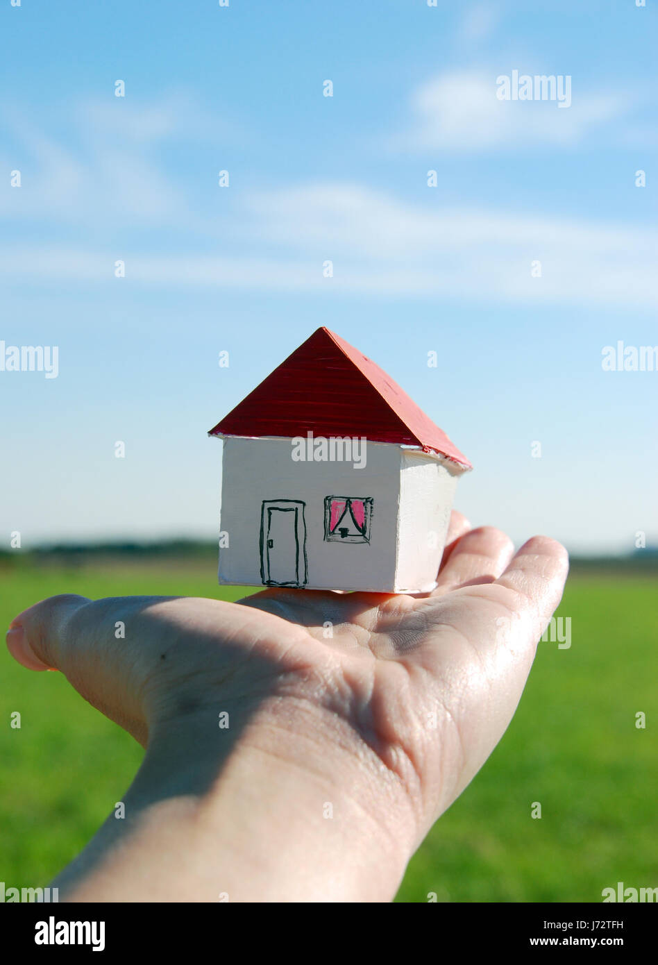 house building hand home dwelling house residential building planning ...