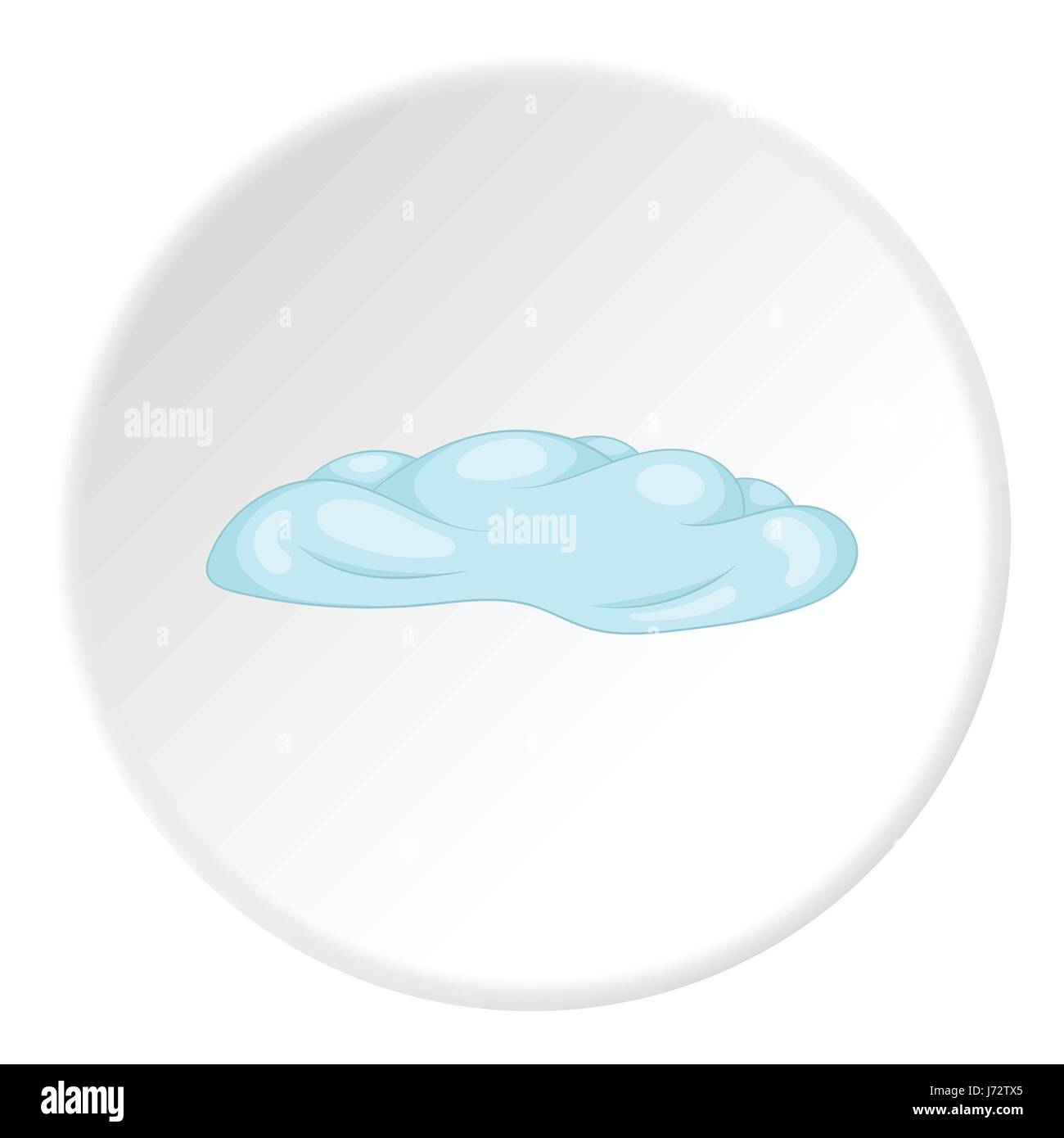 Snow icon, cartoon style Stock Vector Image & Art - Alamy